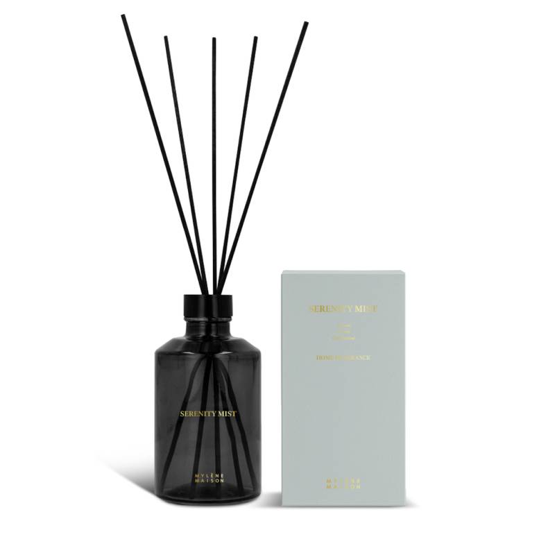 Home Fragrance Serenity Mist - bâtonnets de parfum luxueux au parfum boisé et chaud avec des ...