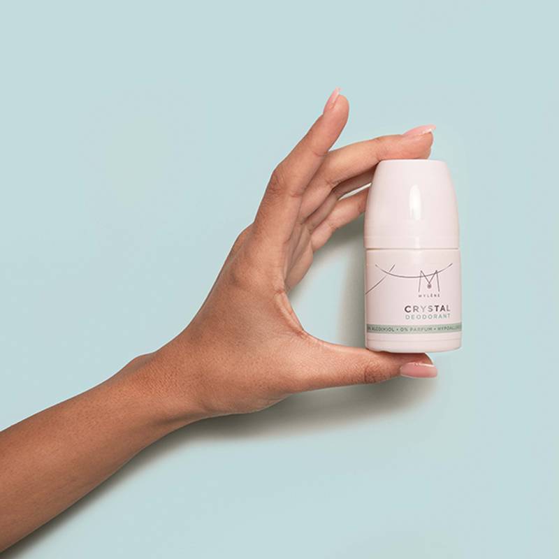 Déo à bille Crystal – 100 % naturel et rafraîchissant | Mylène